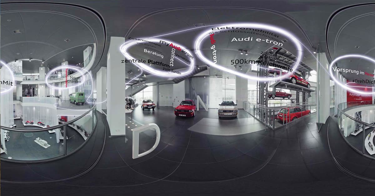 Audi Spatial Audio Guide Museum Mobile - VRTONUNG - Virtual Reality Sound